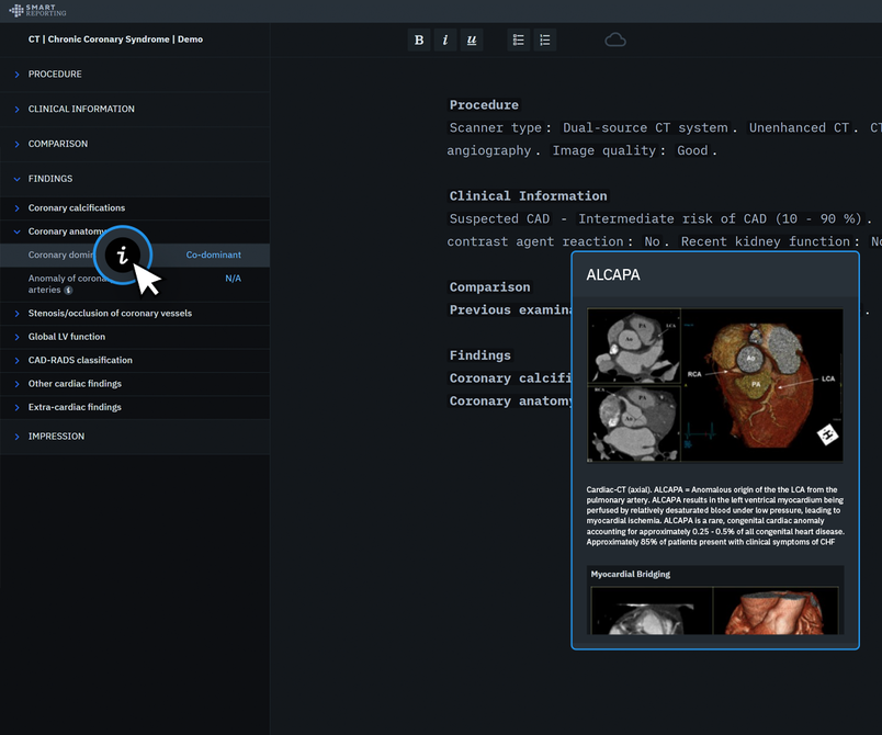 Structured Reporting - smart & efficient